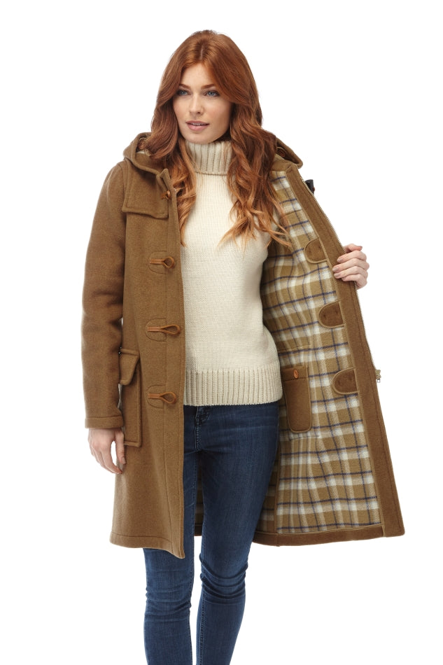 Women's Classic Fit Duffle Coat Camel | Original Montgomery | Original ...
